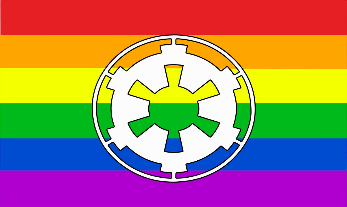 Pride Galactic Empire Flag - Merch - Flag - Crimson Dawn®